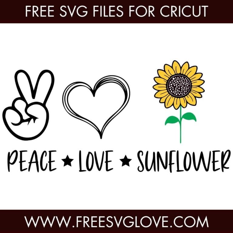 Sunflower - Free SVG Love