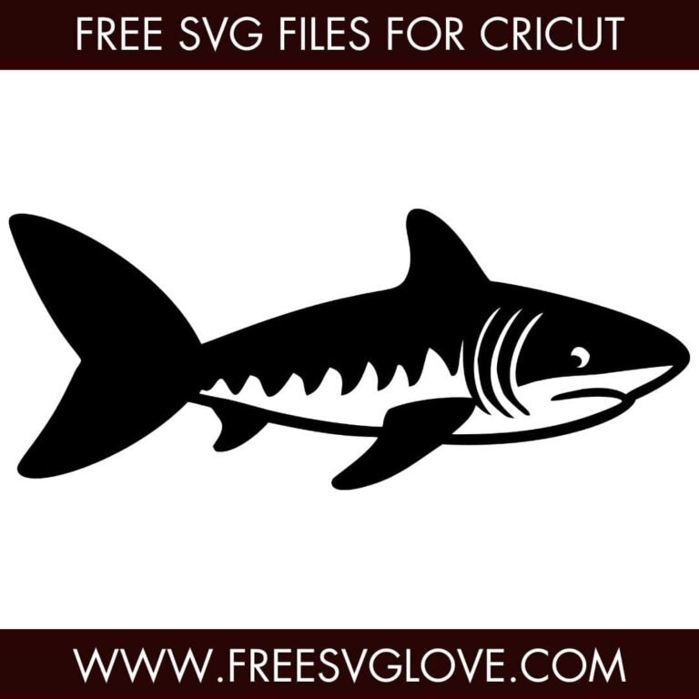 Shark SVG File For Cricut - Free SVG Love